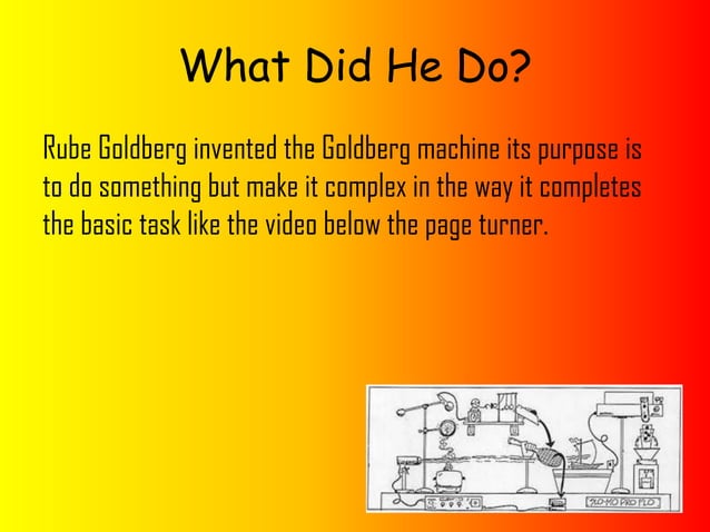 Rube goldberg | PPT