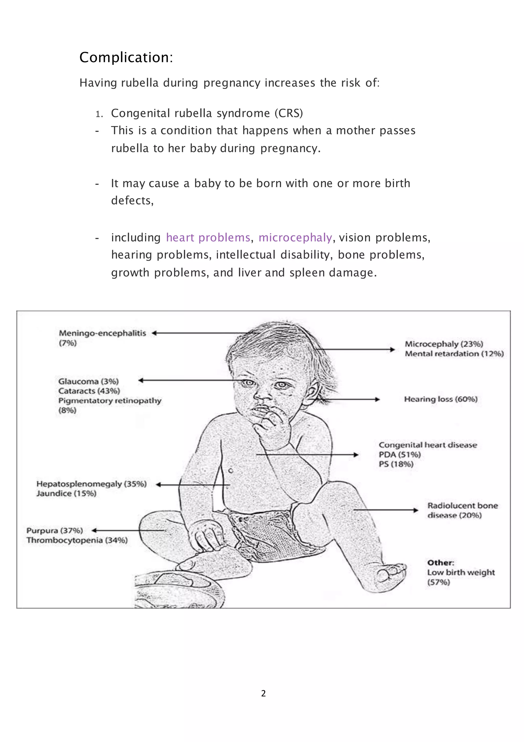 Rubella (German measles) during pregnancy | DOCX