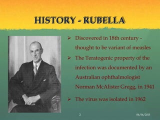 Rubella | PPTX