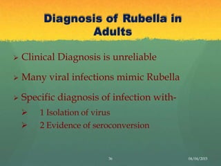Rubella | PPTX