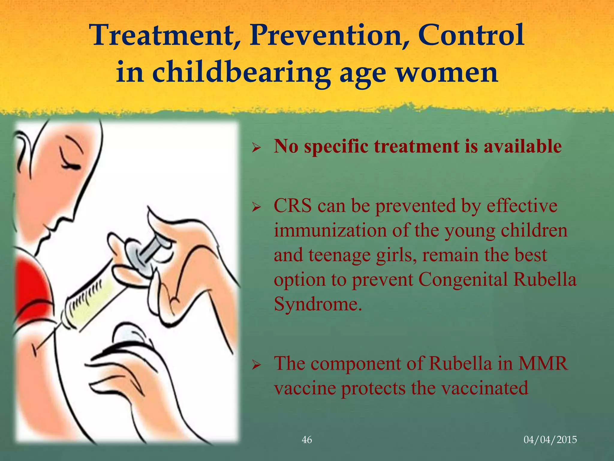 Rubella (Seminar) | PPTX
