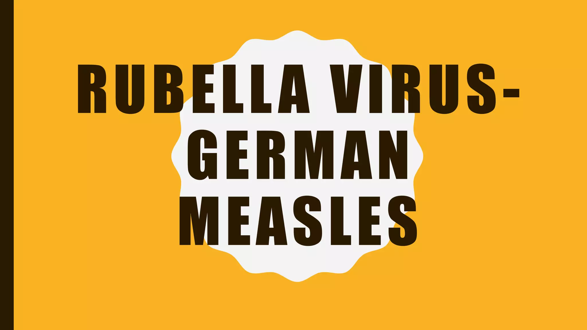 Rubella | PPTX