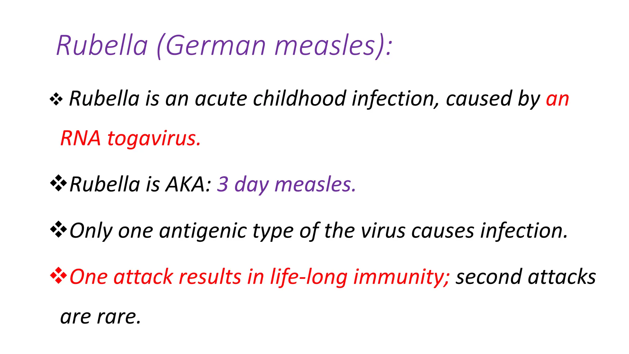Rubella (German measles),PSM,COMMUNITY MEDICINE,DR NARENDRA KUMAR YADAV ...