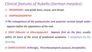 Rubella (German measles),PSM,COMMUNITY MEDICINE,DR NARENDRA KUMAR YADAV ...