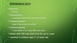 Rubella ( german measles or three days measlses | PPTX