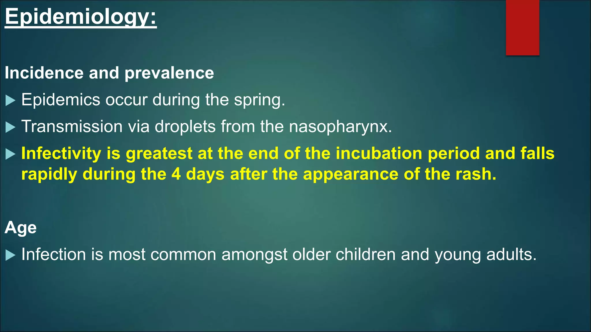 Rubella virus ppt | PPT