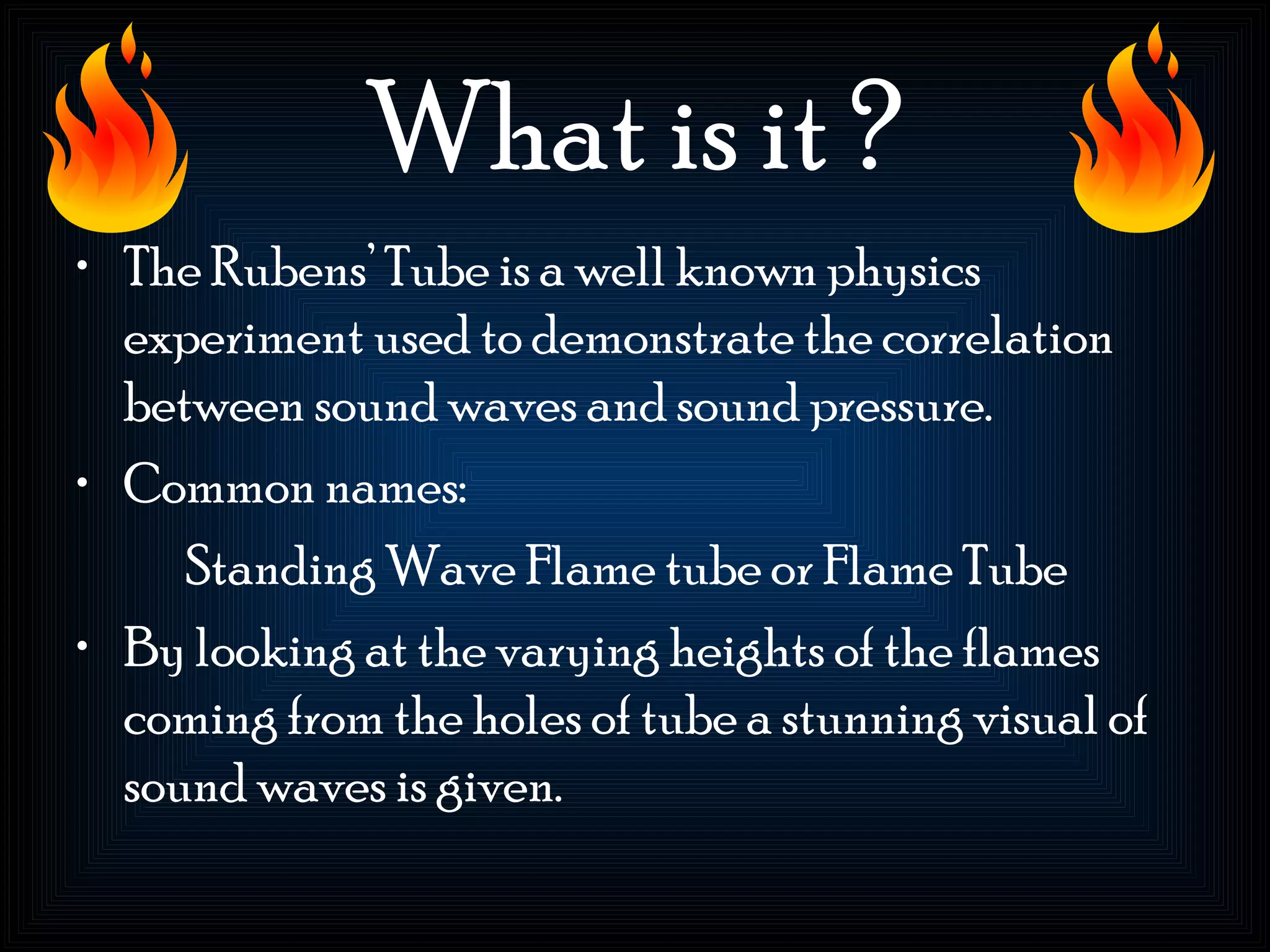 Rubens' tube | PPT