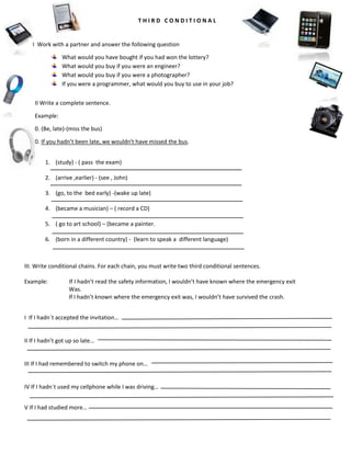 Rubi third conditional | DOCX