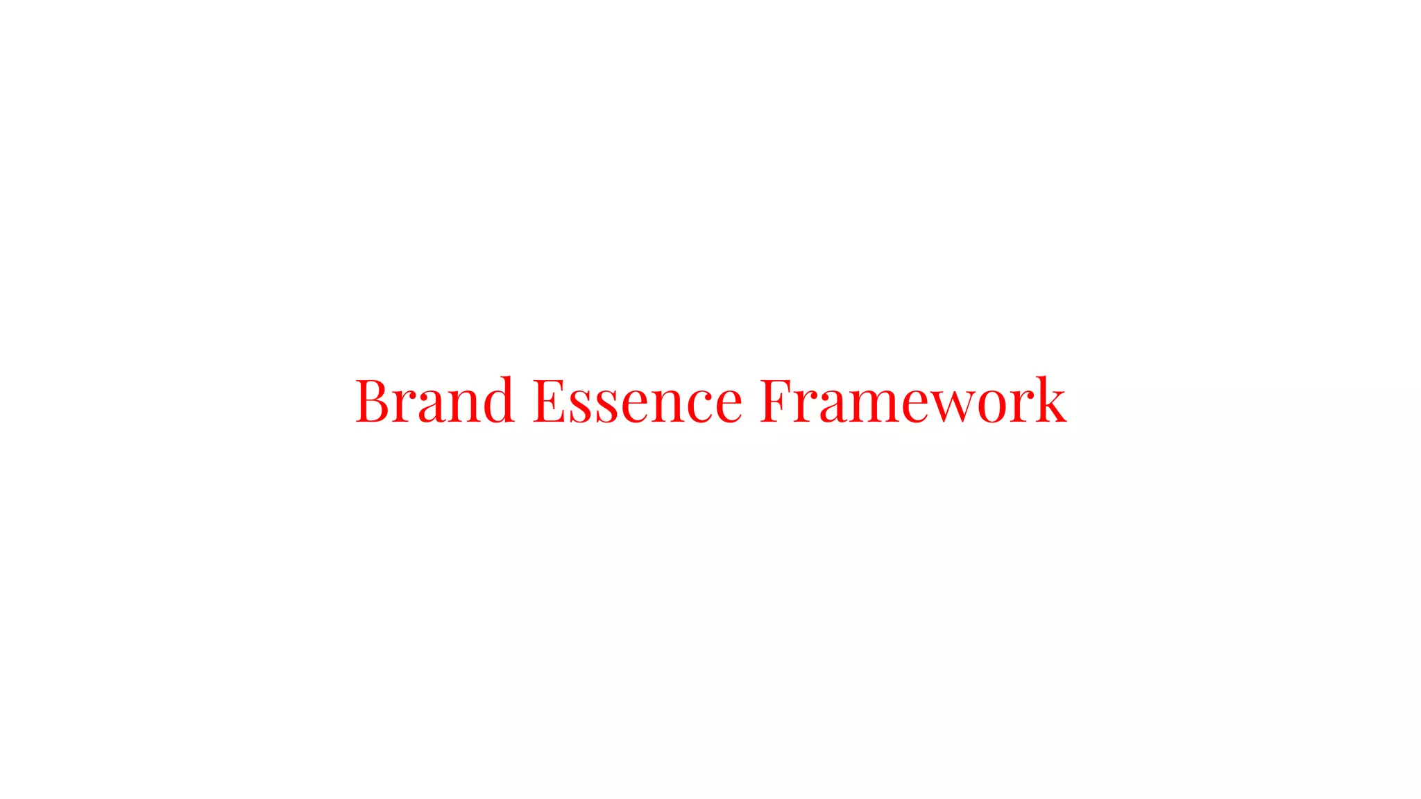 Rubics skills brand essence framework | PPT