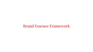 Rubics skills brand essence framework | PPT