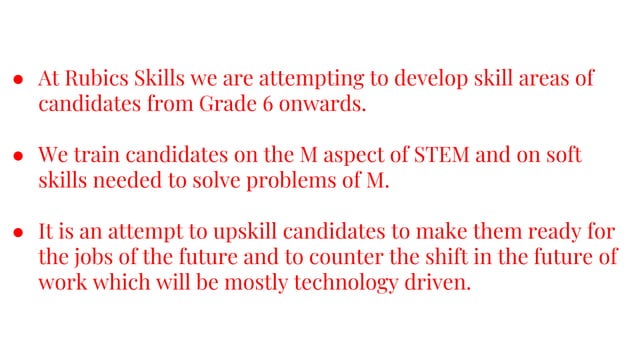 Rubics skills brand essence framework | PPT