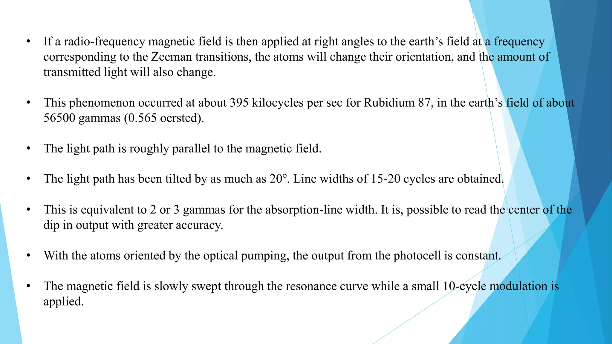 Rubidium vapor magnetometer | PDF