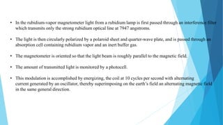 Rubidium vapor magnetometer | PDF