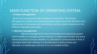 Software and types of software; terminologies | PPTX