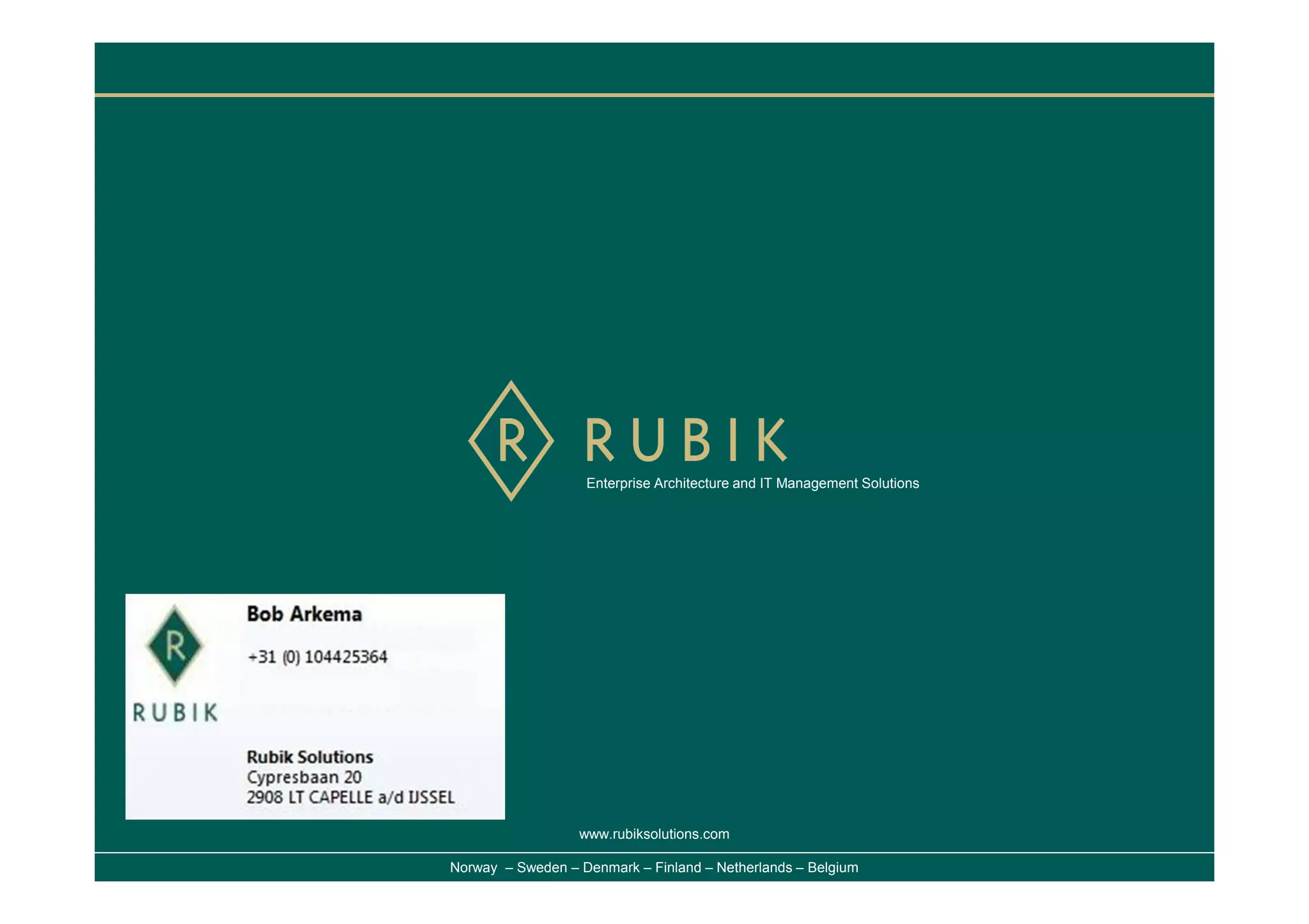 Rubik Solution Portfolio | PDF