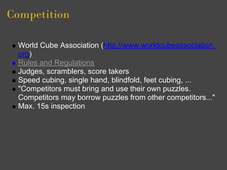 Rubik Cubes For Geeks | PDF