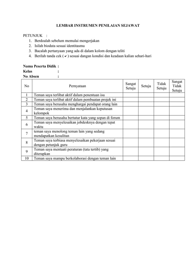 CONTOH RUBIK PENILAIAN P5RA Jenjang MA/ SMA Suara Demokrasi.docx