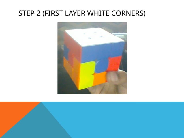 Rubik’s cube learning in 3 fast days or just 12 hours | PPTX