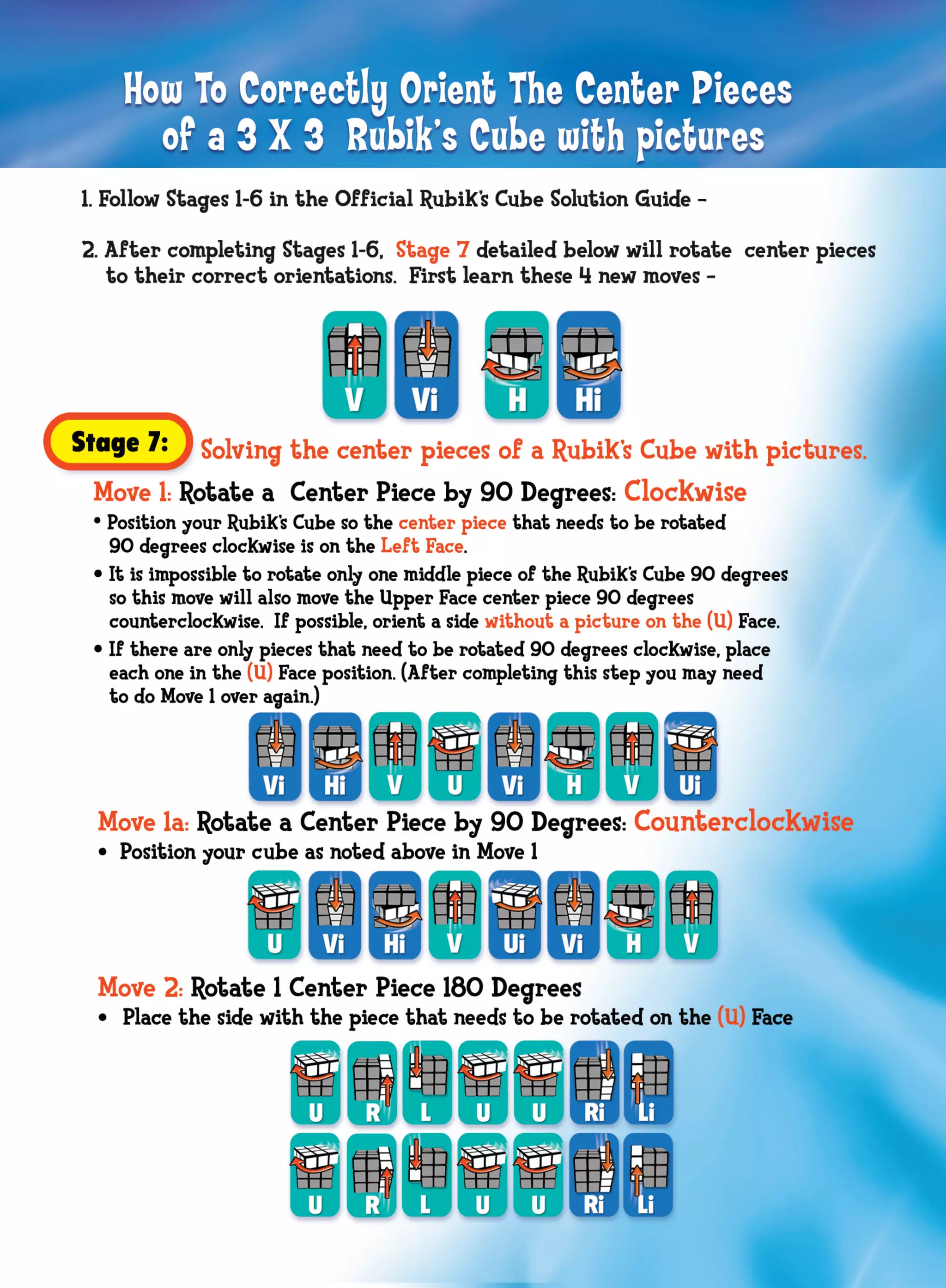 Rubiks cube 3x3_solution-en | PDF