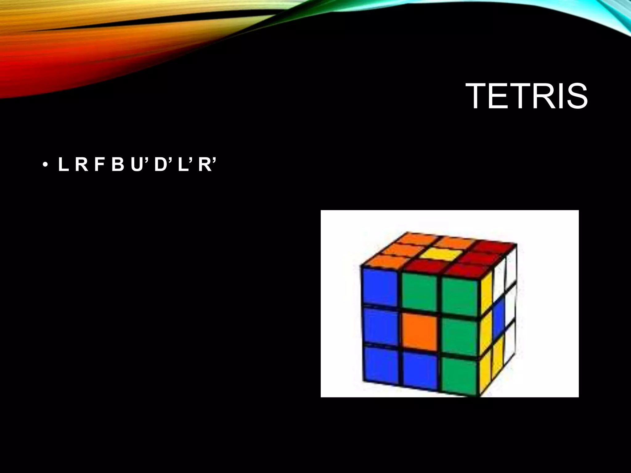 Rubik’s cube pattern’s | PPTX | Board Games and Puzzles | Games and Puzzles