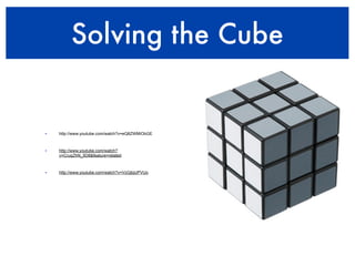 Rubiks cube presentation | KEY