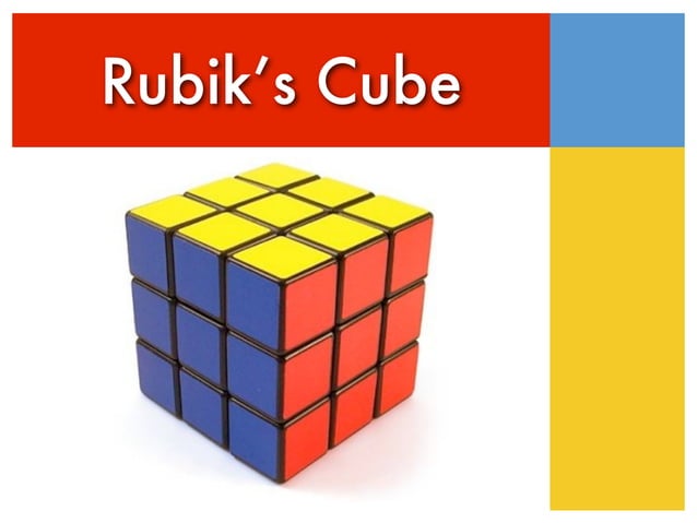 Rubiks cube presentation | PPT