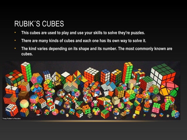 Rubik´s cubes | PPT | Games and Puzzles | Hobbies & Interests