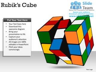 Rubiks cubes powerpoint presentation slides ppt templates | PDF