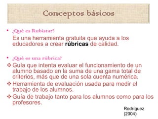 Rubistar | PPTX