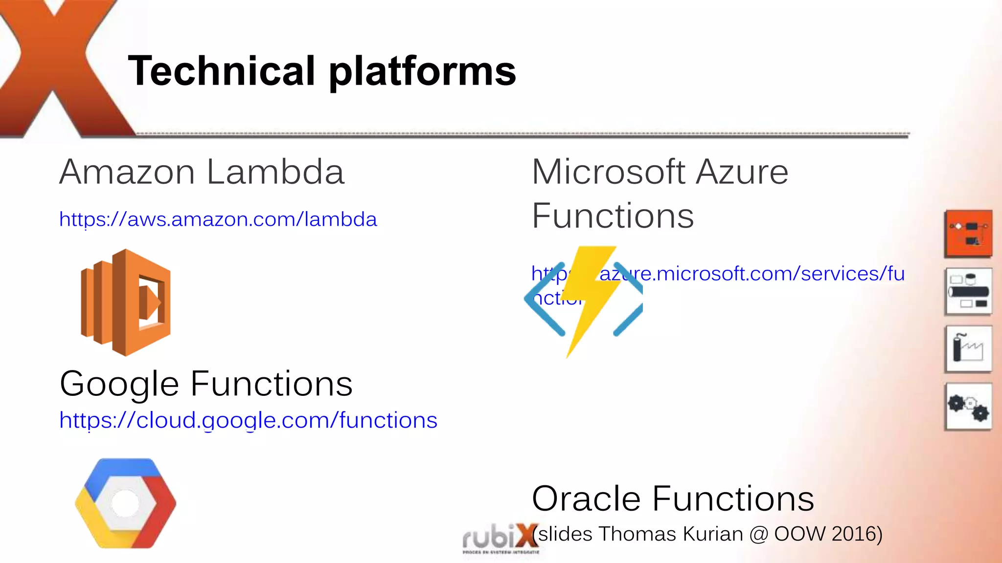 Rubix - Serverless architecture | PPTX | Cloud Computing | Internet