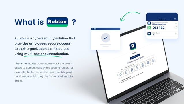 Rublon Multi-Factor Authentication (MFA) - Product Presentation | PPT