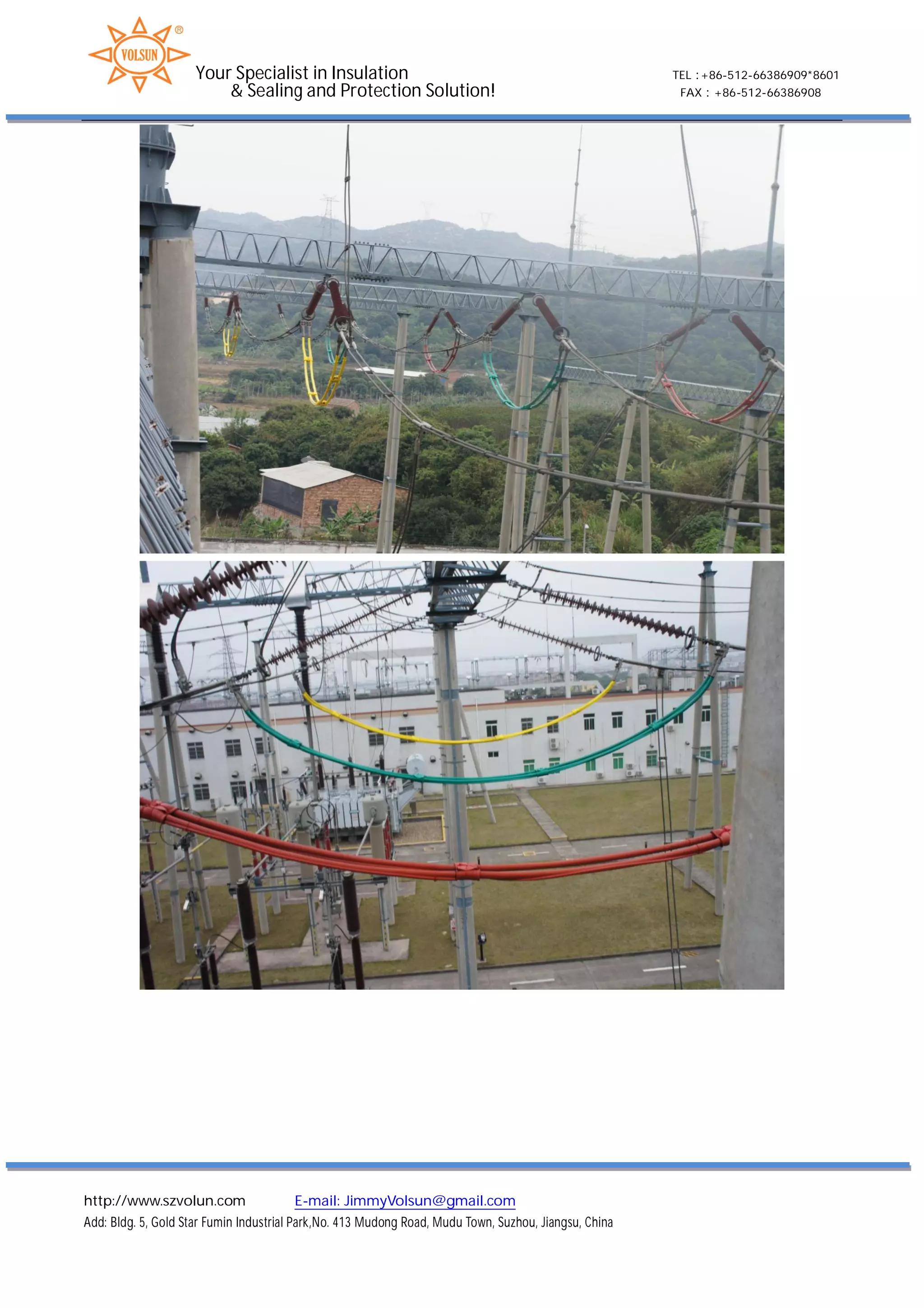 High Voltage Silicone Rubber Overhead Line Covers for Bare Conductor | PDF