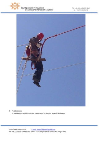 High Voltage Silicone Rubber Overhead Line Covers for Bare Conductor | PDF