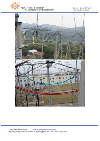 High Voltage Silicone Rubber Overhead Line Covers for Bare Conductor | PDF