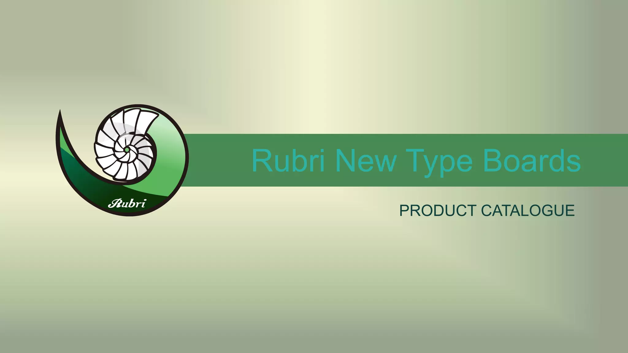 Rubri New type MgO / Fiber cement board | PPT