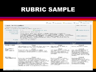 Rubric Presentation2 | PPT