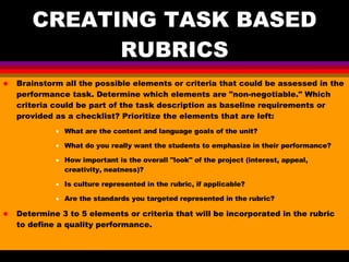 Rubric Presentation2 | PPT