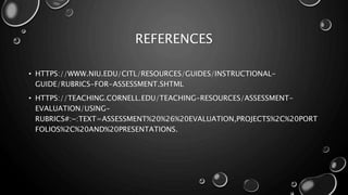 Rubric Assessmnet presented by Mary Grace Visco.pptx