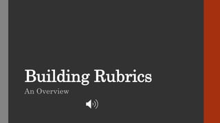 Rubrics | PPT