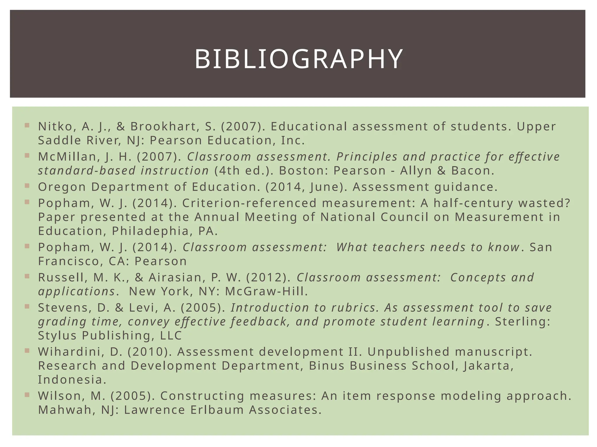 rubric_development.pptx This presentation provides the information ...