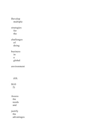 Rubric Global Orientation SLO Applied .docx