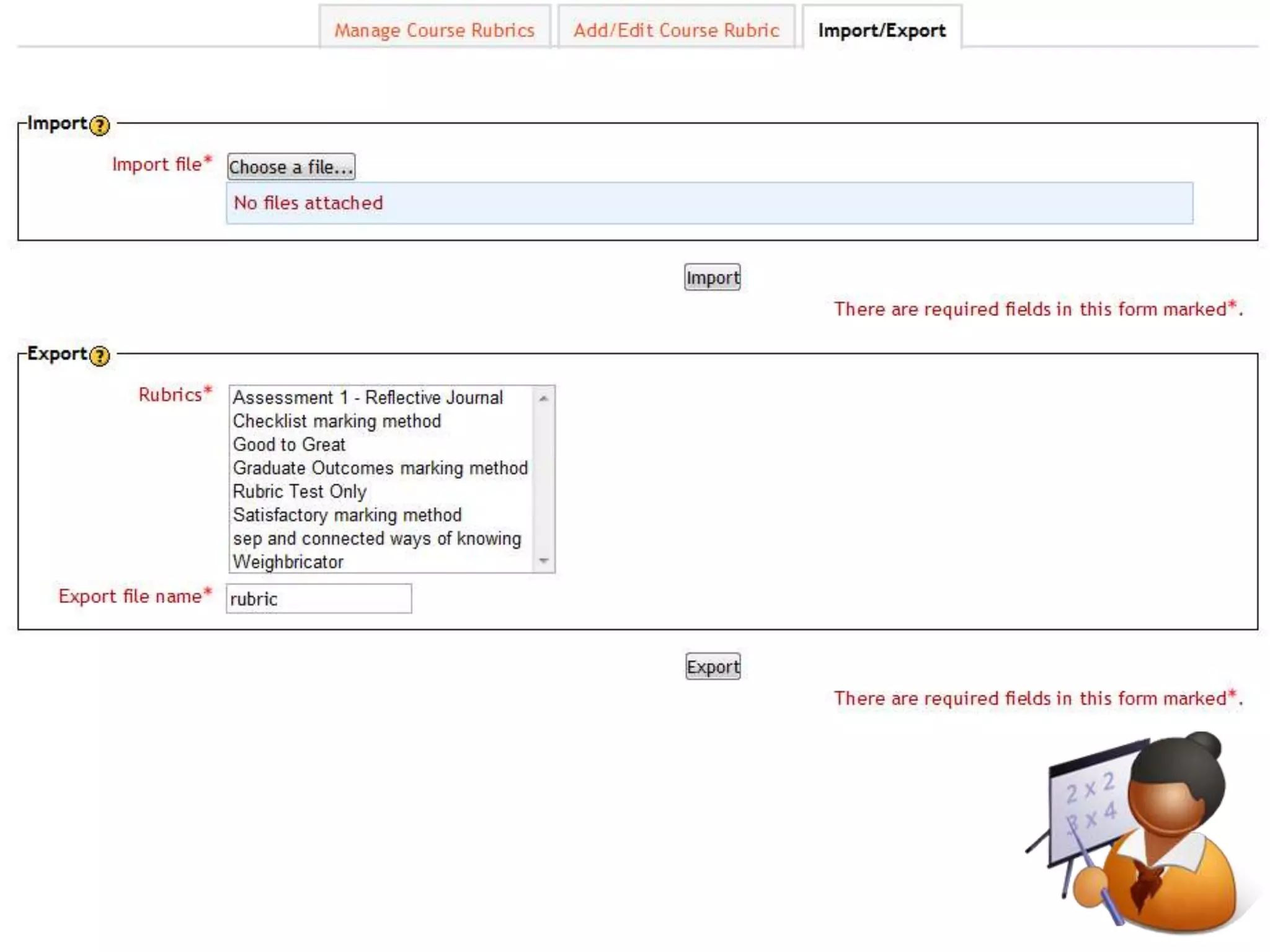 Rubric grading in moodle | PPTX | Educational Assessment | Education