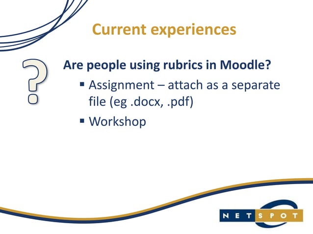 Rubric grading in moodle | PPTX | Educational Assessment | Education
