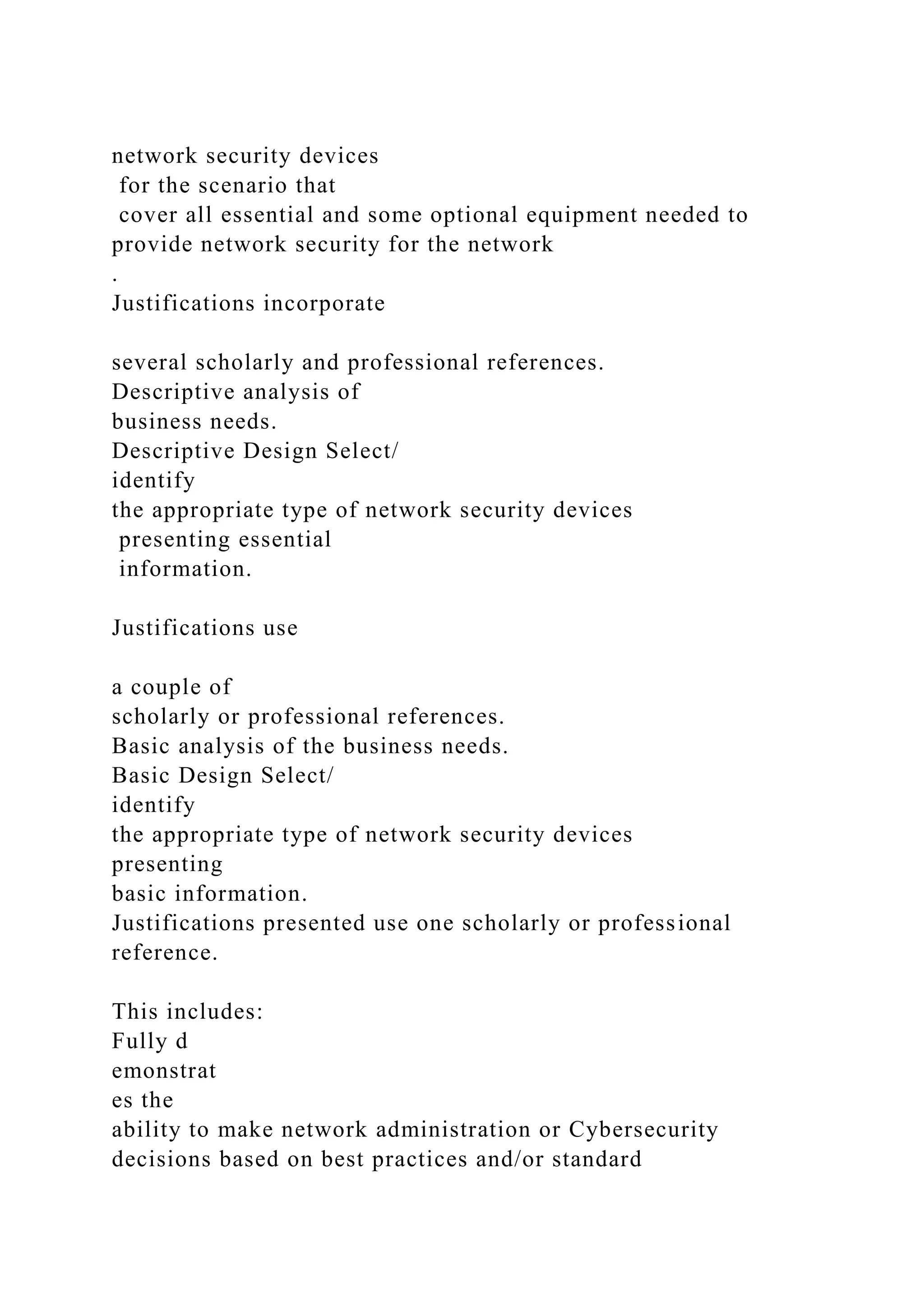 Rubric Name Network Design Proposal Part 1Competencie.docx