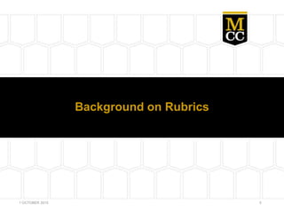 Utilizing Rubrics in Your Blackboard Course | PPT