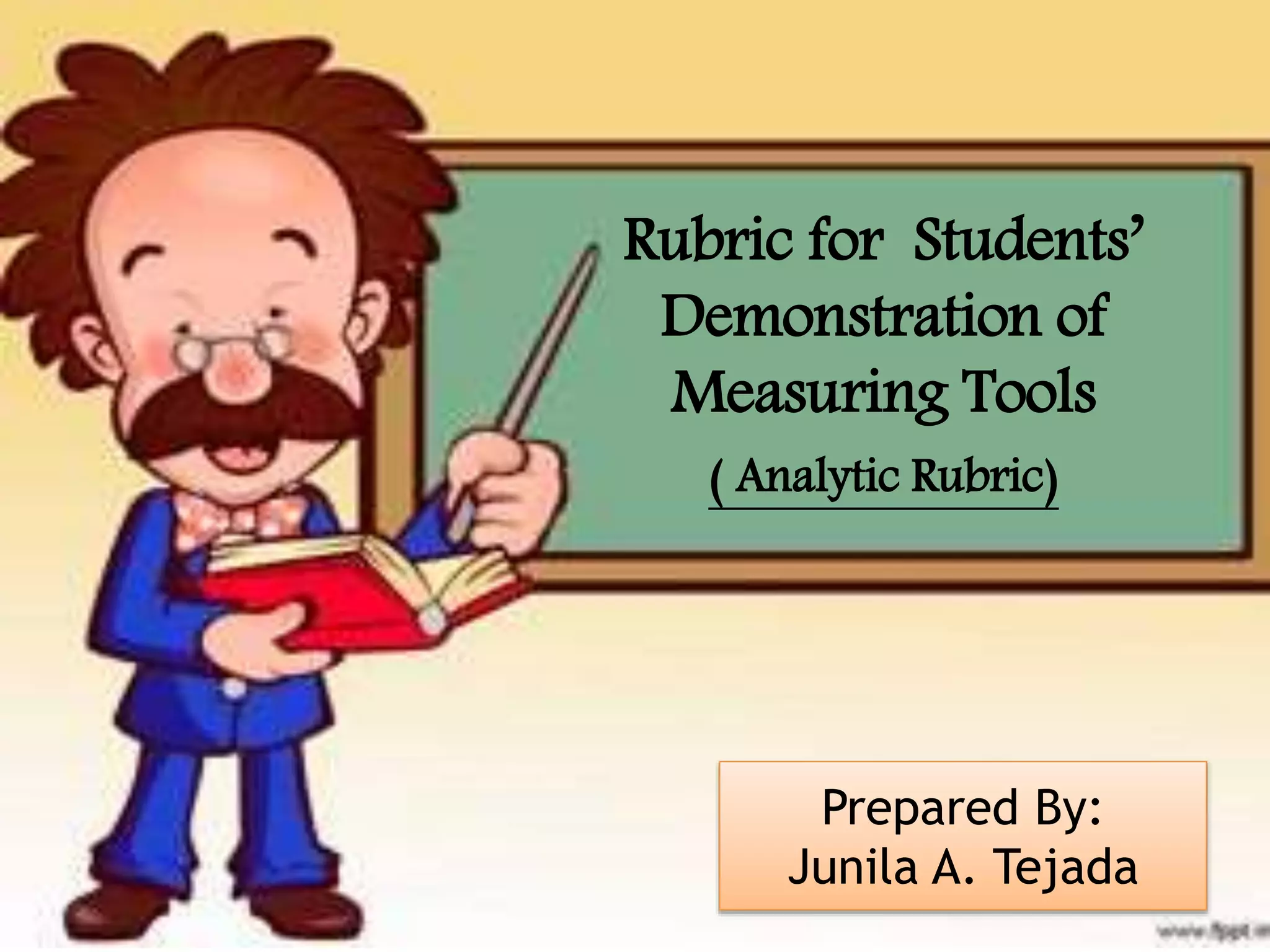 Performance Task Design with Rubrics | PPTX