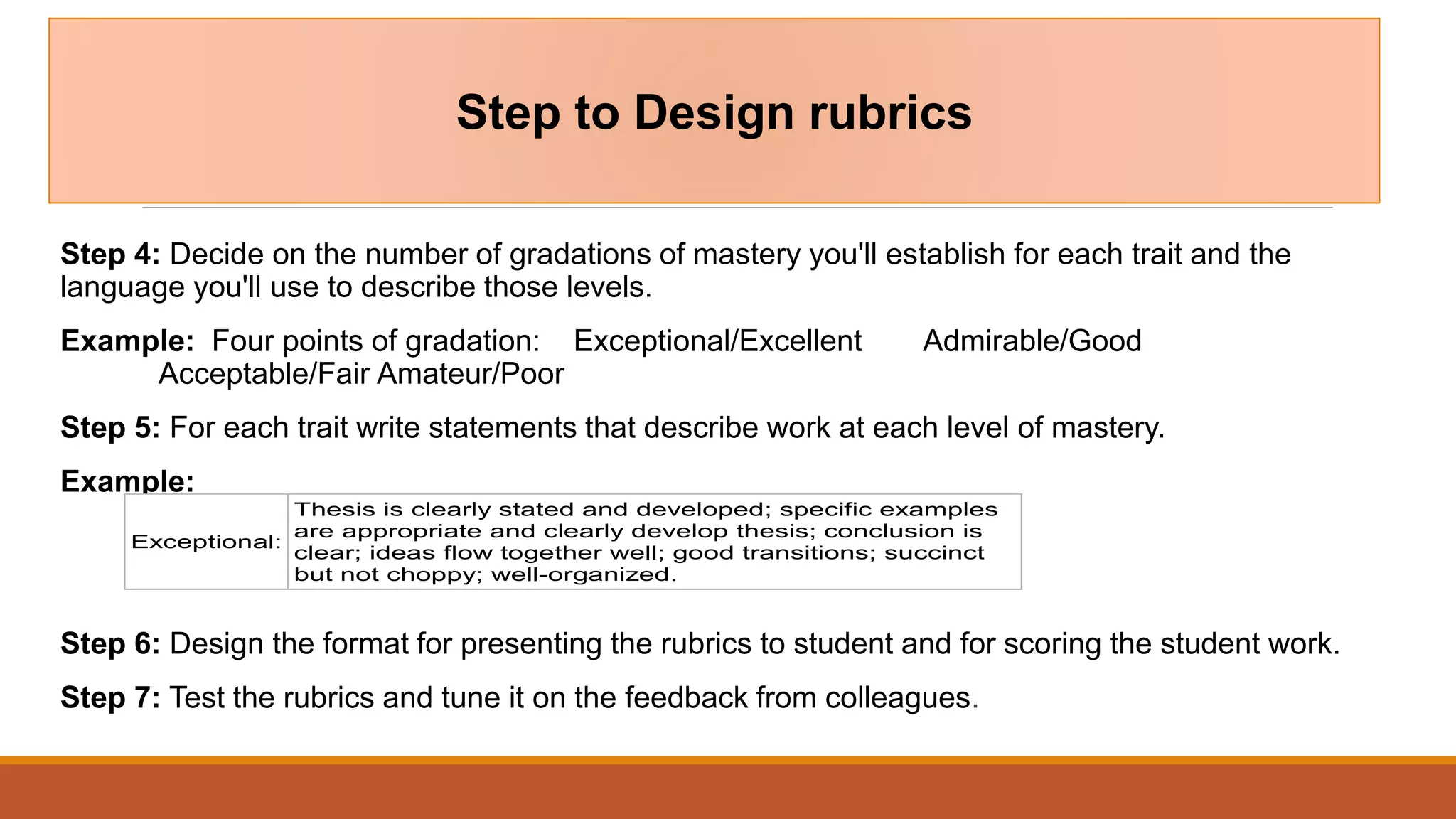 Rubrics | PPTX