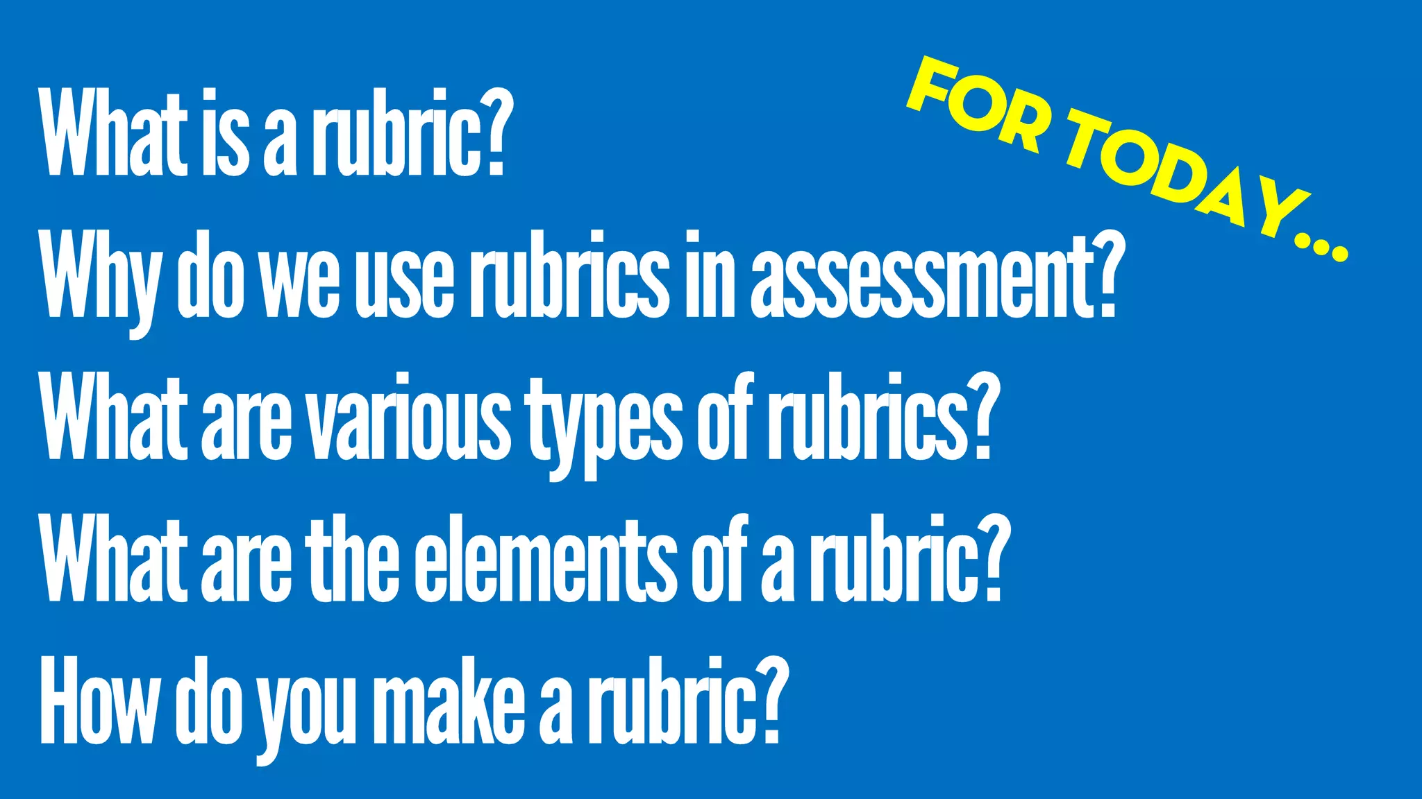 The Rating Rubric: How to Create and Use Them Effectively in Your ...