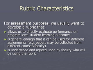 rubrics.ppt