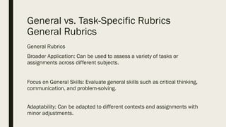 Rubrics discussion and sample and notes.pptx